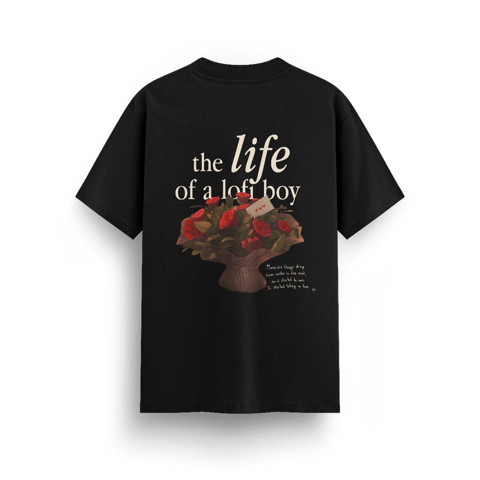 Lofi Girl X Powfu: the life of a lofi boy - T-shirt – Lofi Merch - Merch